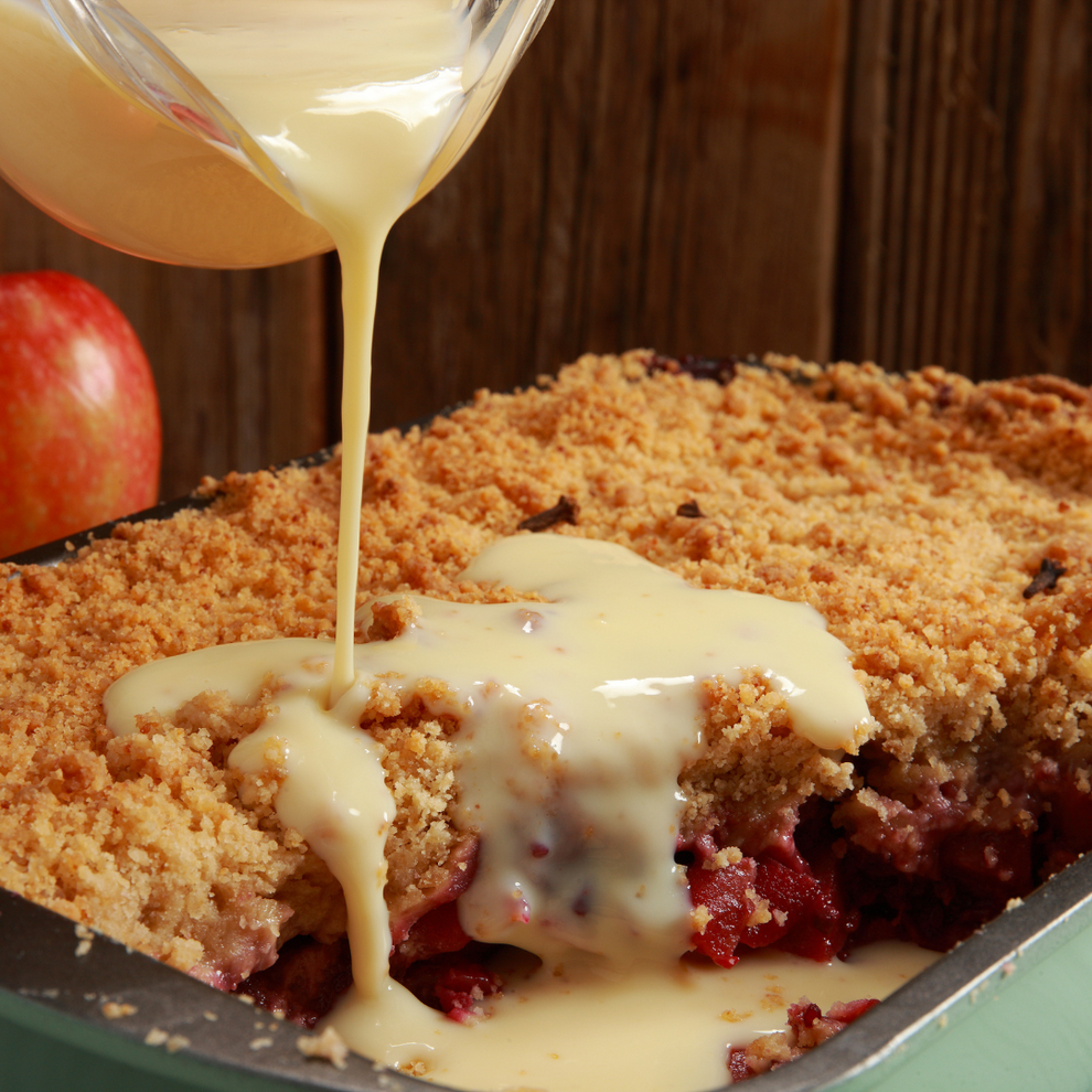 Apple Crumble And Custard – The Oil Store UK